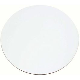 Round 500MM White Compact Laminate Table Top | Cafe Furniture